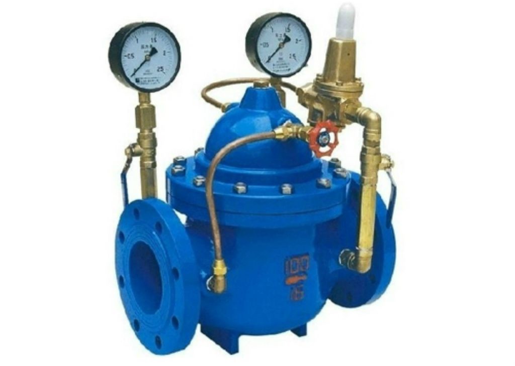 Pressure Reducing Valve DN 300 PN16 With Pilot Circuit Including ...